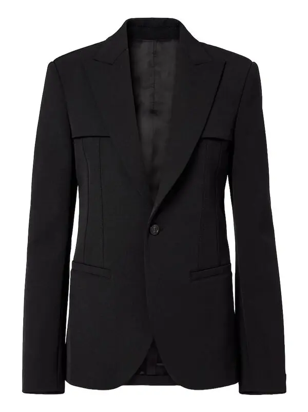 Jean Paul Gaultier Single-breasted Blazer - Black