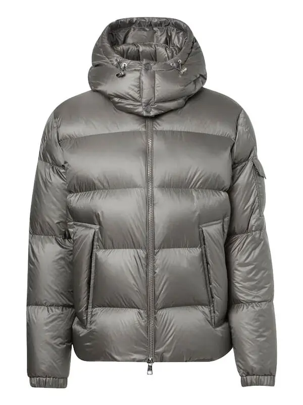 Moncler Couyere Hooded Down Jacket - Grey