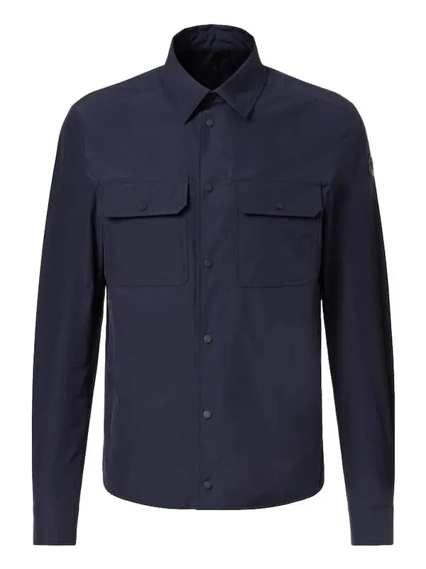 Moncler Poplin Shirt - Blue
