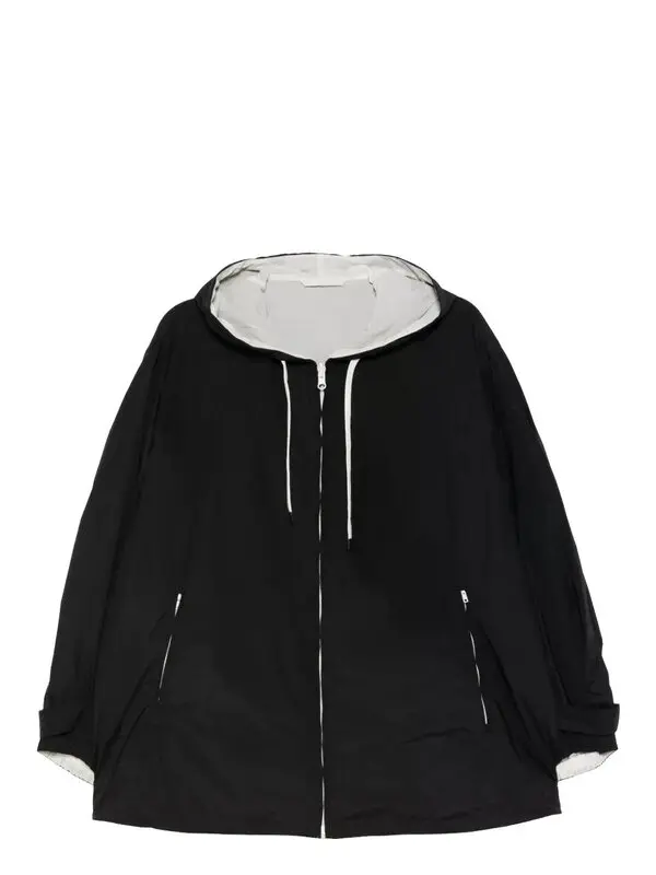 JNBY Zip-up Trench Jacket - Black