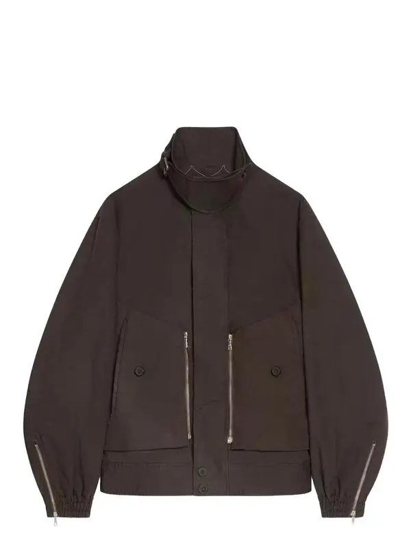 Dries Van Noten Zip-fastening Bomber Jacket - Brown