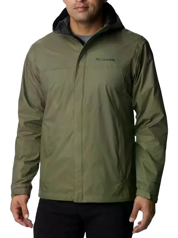Columbia Hooded Long-sleeve Jacket - Green
