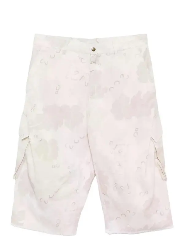 CROQUIS Camouflage-print Shorts - Neutrals