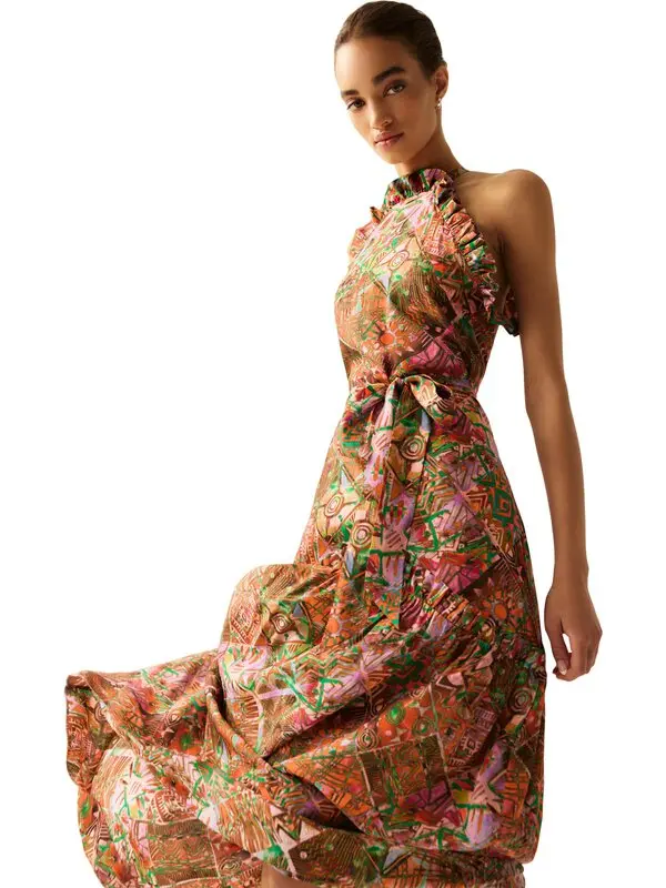 MARIE OLIVER Keenan Printed Maxi Dress - Tahiti