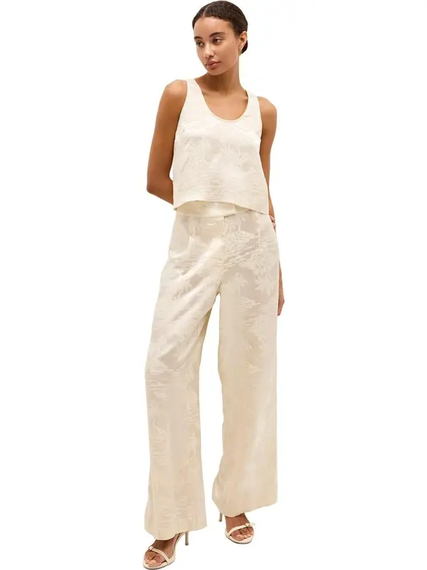 MARIE OLIVER Rudy Wide-leg Pant - Turtledove