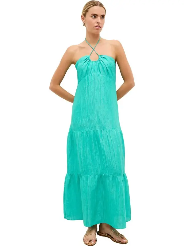 MARIE OLIVER Zenna Maxi Dress - Billiard