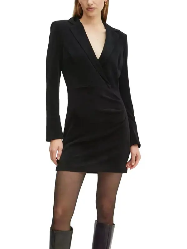 Guess Blazer Style Mini Dress - Black