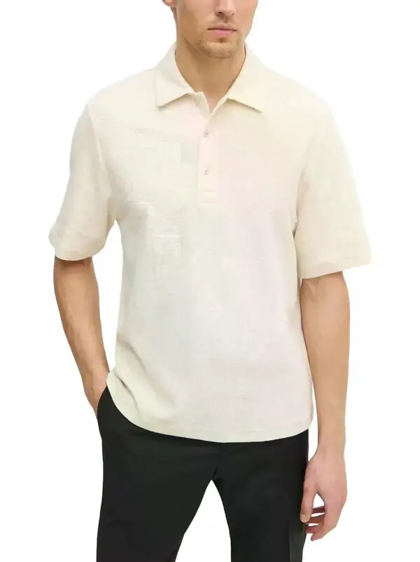 Filippa K Cotton Polo Shirt - Neutrals