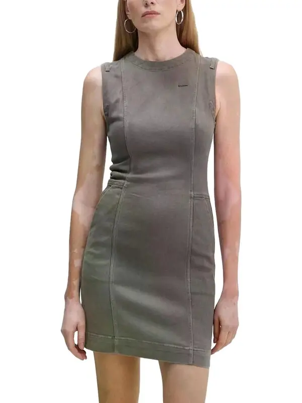 G-star Raw Sleeveless Panelled Dress - Grey
