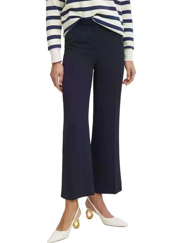 Luisa Spagnoli Flared Trousers - Blue