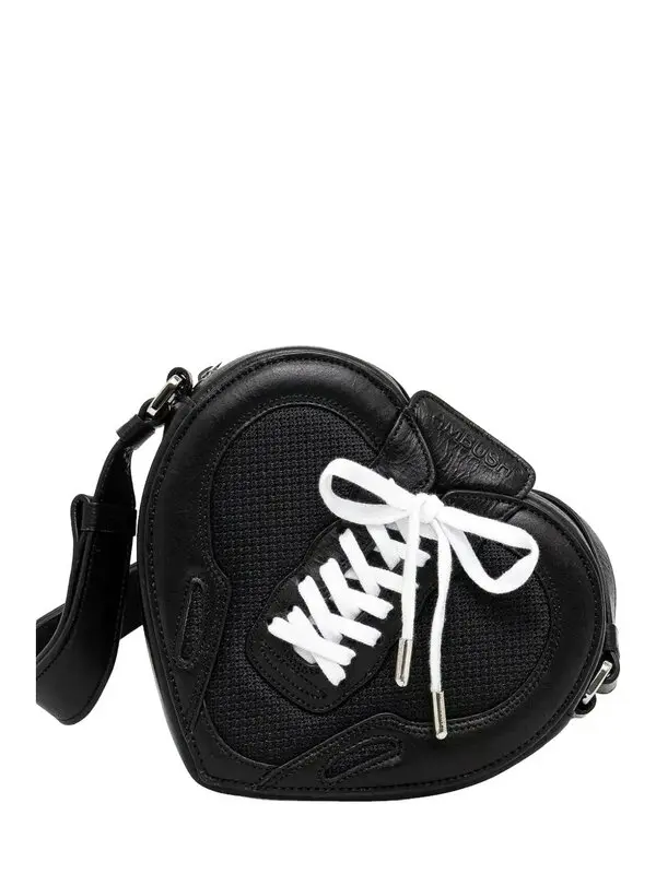 AMBUSH Heart-shaped Shoulder Bag - Black