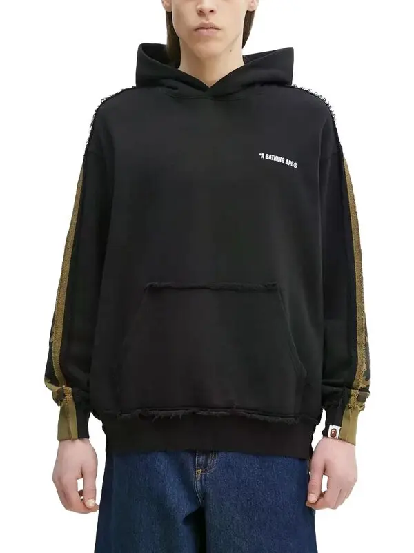 A BATHING APE Camouflage-print Hoodie - Black