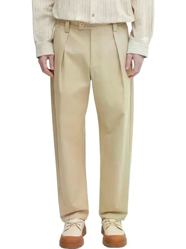 A.p.c. Pleated-pocket Trousers - Neutrals