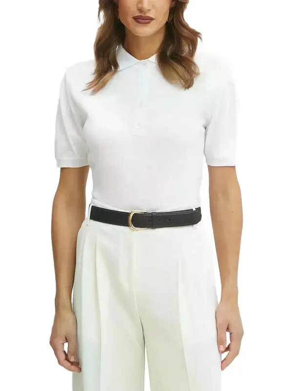 Luisa Spagnoli Continente Polo Shirt - White