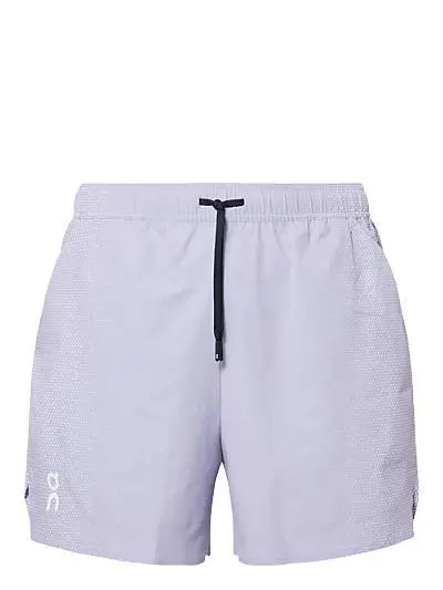 On Woven Drawstring Shorts - Purple