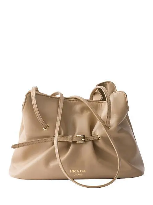 Prada Dada Leather Shoulder Bag - Neutral