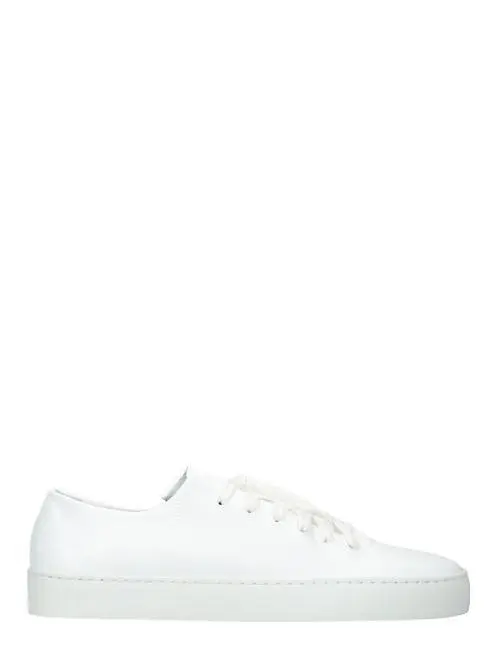 JAK Atom Leather Low-top Trainers - White