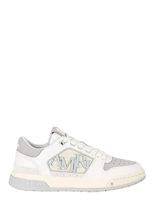 Amiri Classic Low Leather Trainers - Grey