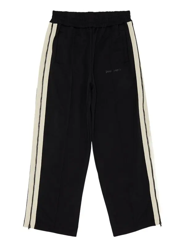 Palm Angels Performance Zip-up Track Pant - Black