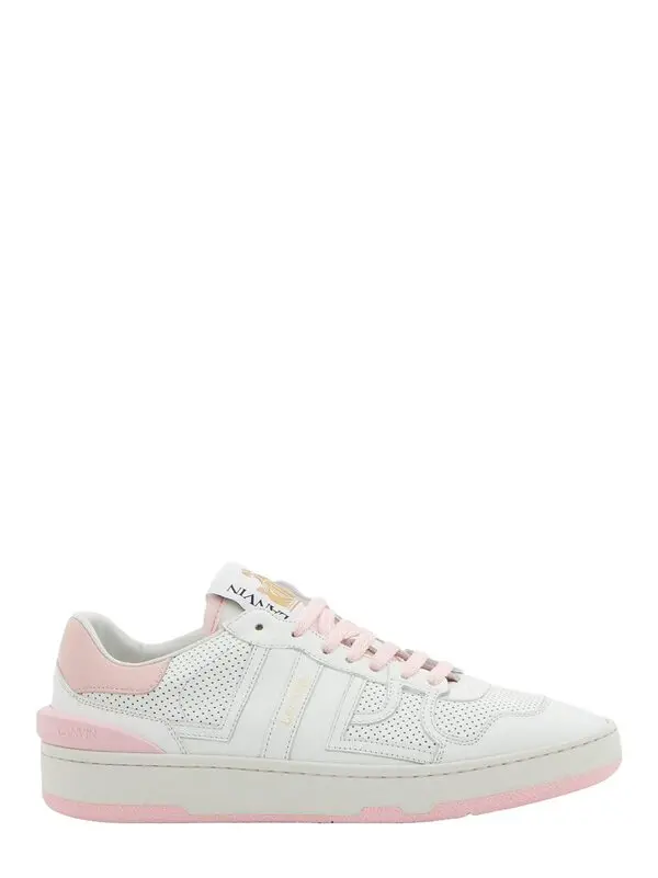 LANVIN Clay Low Top Sneakers - White
