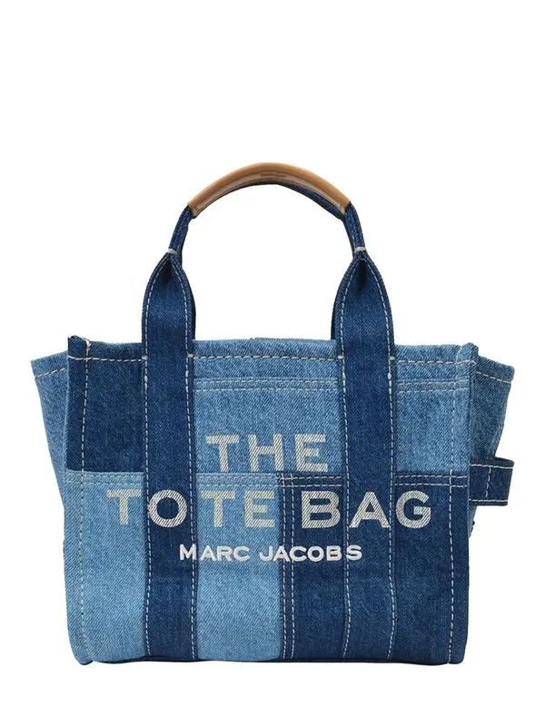 Marc Jacobs Denim Mini Tote Bag - Blue