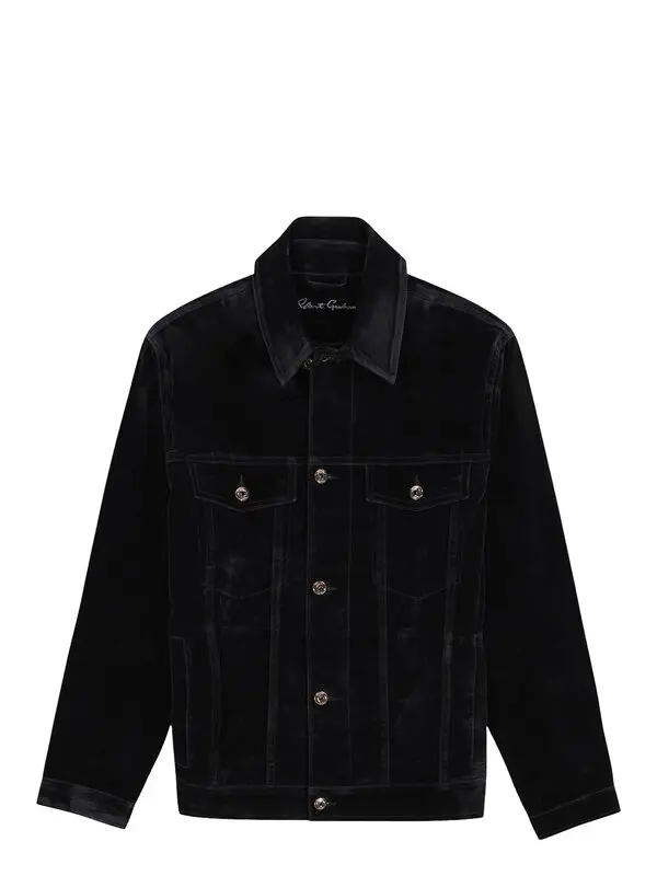 Robert Graham Button-front Trucker Jacket - Black