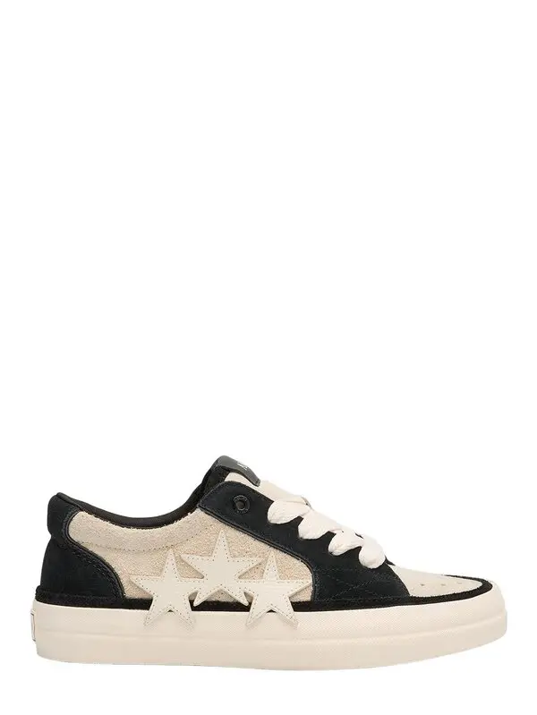 Amiri Sunset Skate Low-top Suede Sneakers - Birch Black