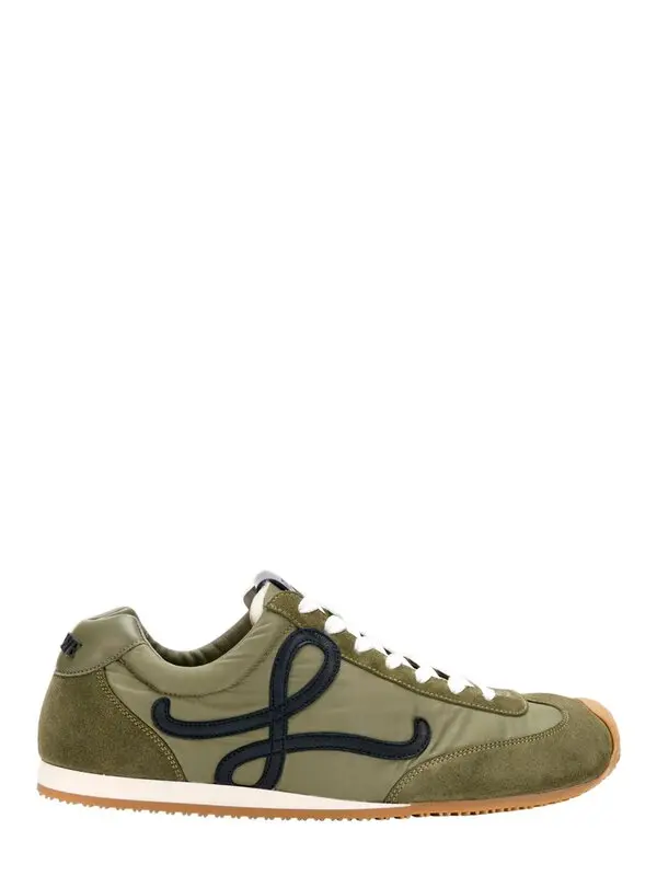 Loewe Ballet Runner 2.0 Sneakers - Khaki/blk/wht