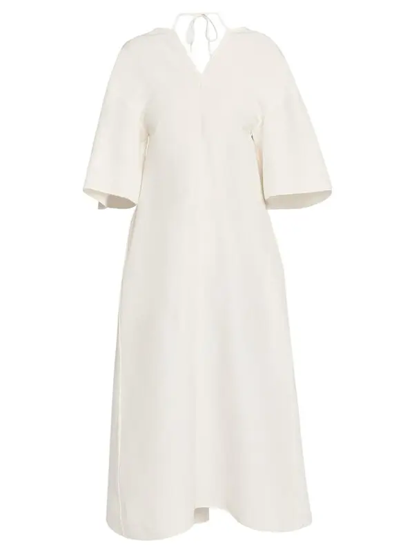 THE ROW Mia A-line Maxi Dress - White
