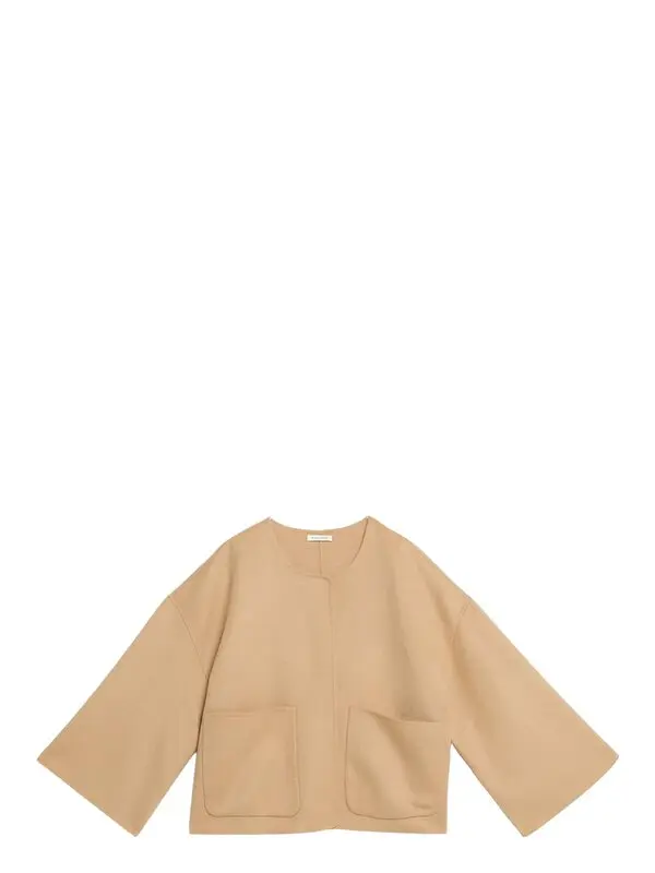 BY MALENE BIRGER Jacquie Wool Jacket - Dark Sand