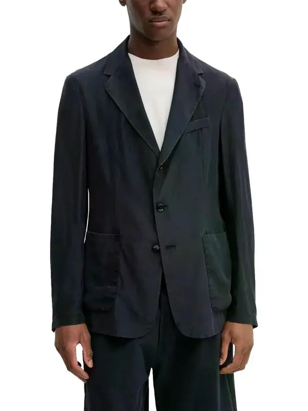 Barena Venezia Single-breasted Silk Blazer - Blue