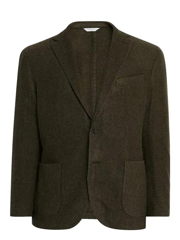 Boglioli Wool Single-breasted Sport Coat - Brown