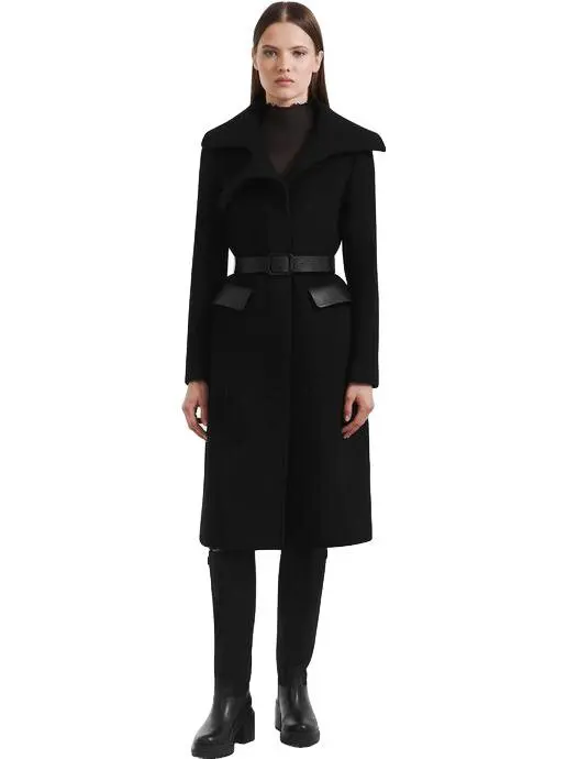 Rudsak Alice Wool Coat - Black