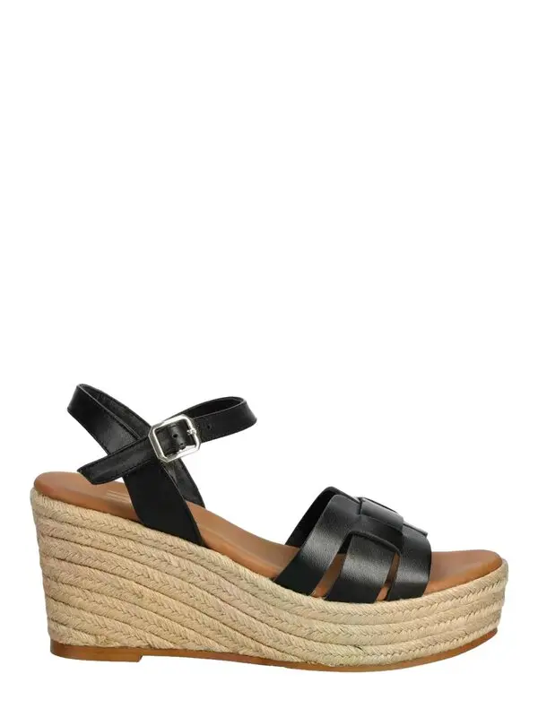 BILLI BI Ankle-strap Wedge Sandals - Brown