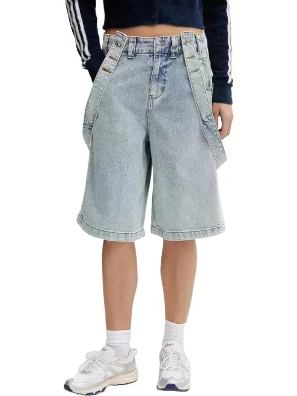 Adidas X Jeremy Scott Denim Dungarees - Blue