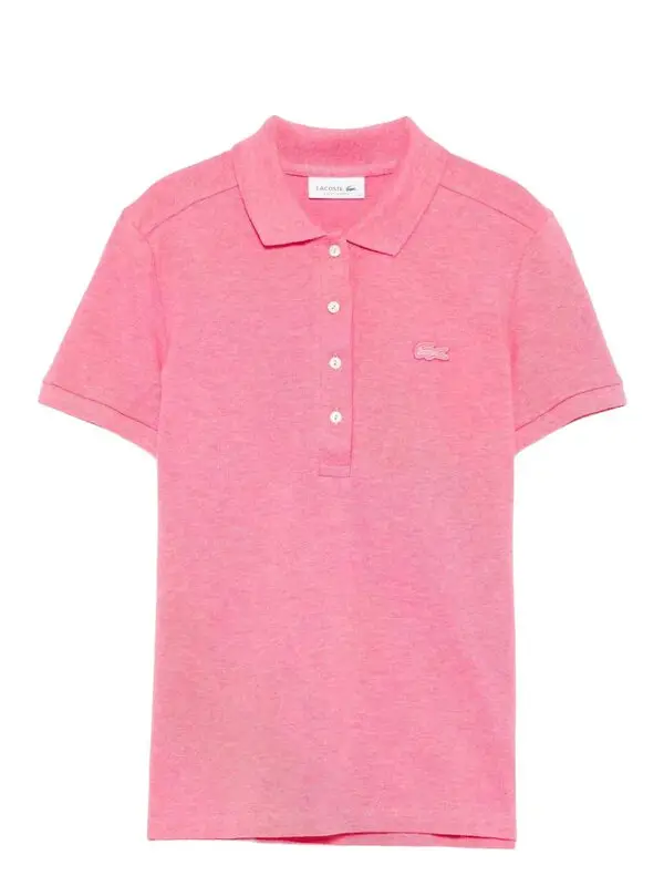 Lacoste Logo Polo Shirt - Pink