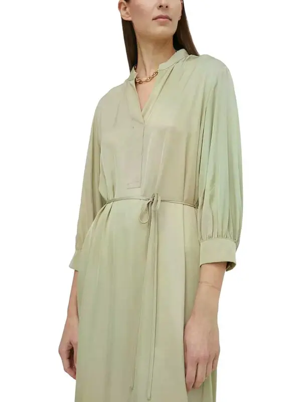 Marc O'polo Belted Shirt Dress - Green