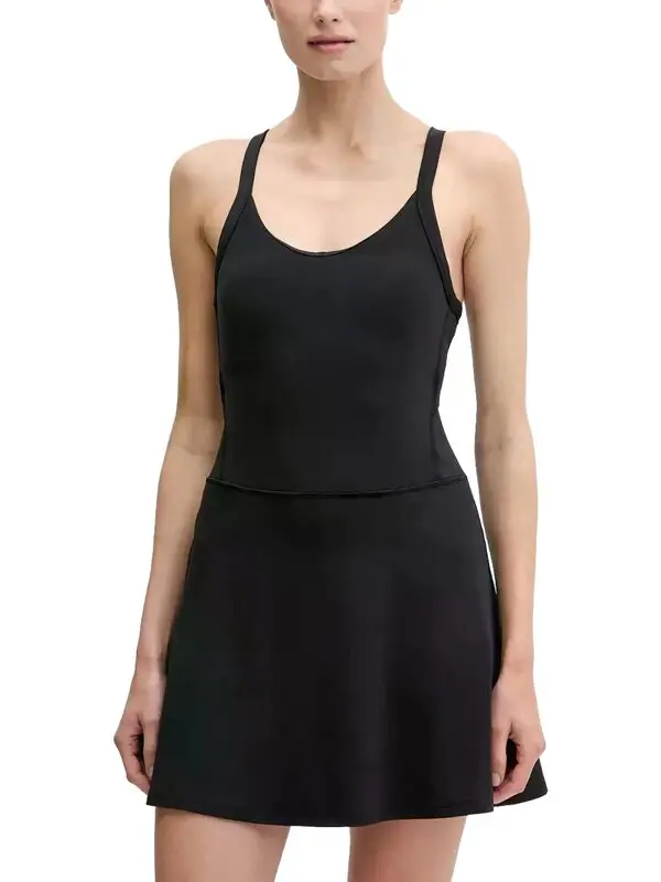 Under Armour Cross-back Tennis Mini Dress - Black