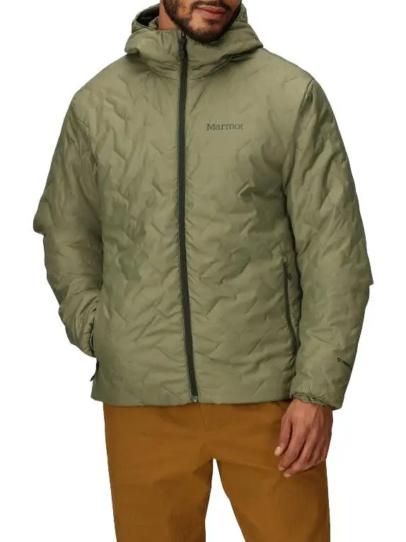 MARMOT Monoquilt Zip Hoodie - Olive Grove