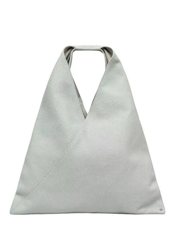 MAISON MARGIELA Leather Tote Bag - Grey
