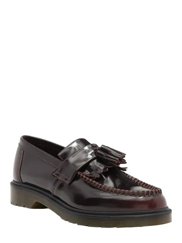 Dr. Martens Adrian Kiltie Tassel Loafer - Cherry Red Arcadia
