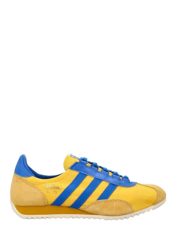 Adidas Lace-up Trainers - Yellow/blue
