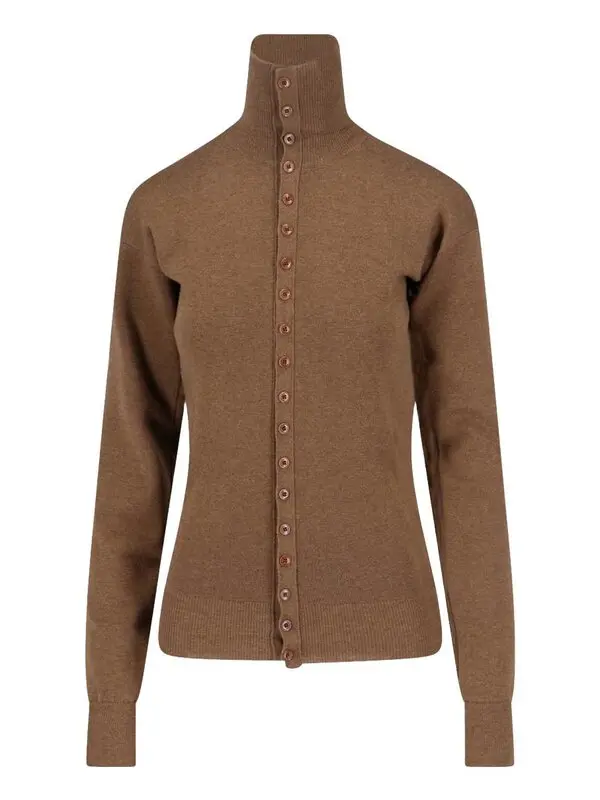 LEMAIRE Wool Sweater - Brown