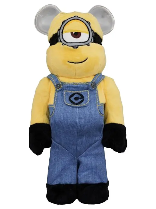BE@RBRICK Minions Stuart Costume 400 - Multicolor