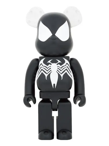 BE@RBRICK X Marvel Spider-man Black Costume 1000 - Multicolor