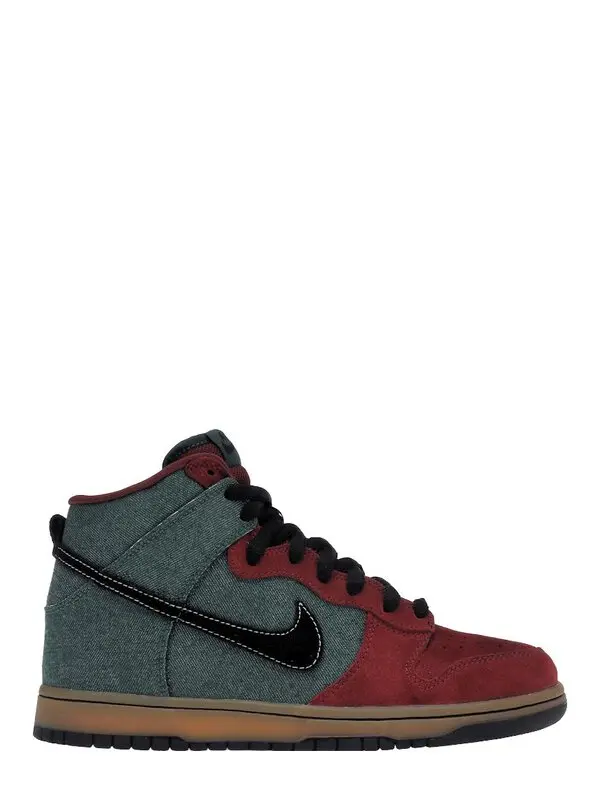 Nike Dunk High Top Sneakers - Black Forest