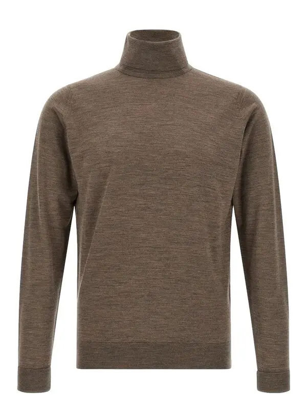 John Smedley Richards' Sweater - Brown