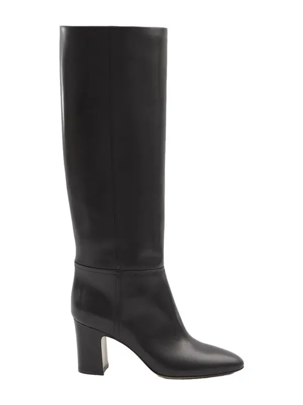 Paris Texas Lavinia Knee-high Tube Boots - Black