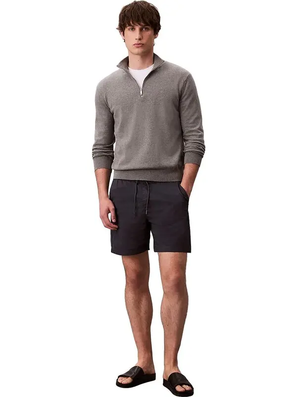 Calvin Klein Cotton Stretch Pull-on Shorts - India Ink