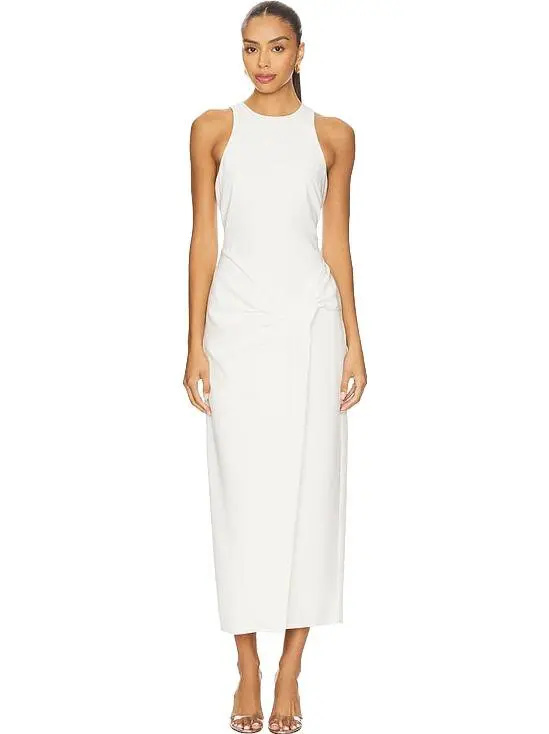 House Of Harlow 1960 X Alex Midi Dress - Ivory